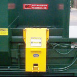 TASKMASTER High Lift Stationary Garbage Truck Lifters / Cart Tippers
